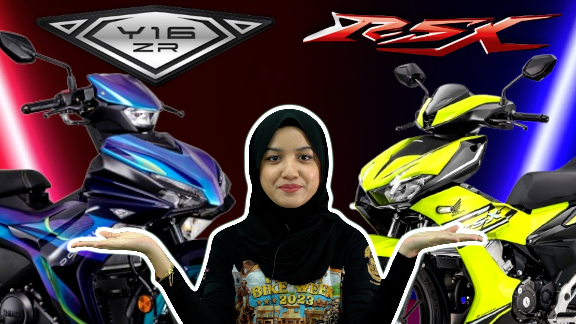 Beza Yamaha Y16ZR dengan Honda RS-X150 – ML Studios