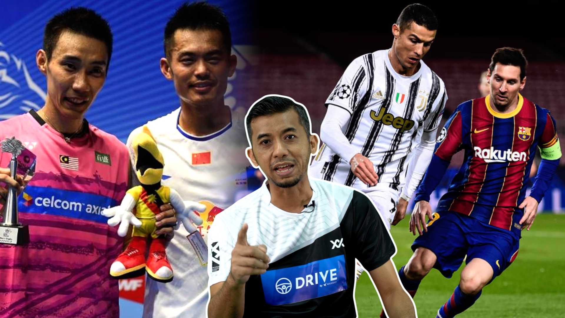 Chong Wei Macam CR, Lin Dan Macam Messi – ML Studios